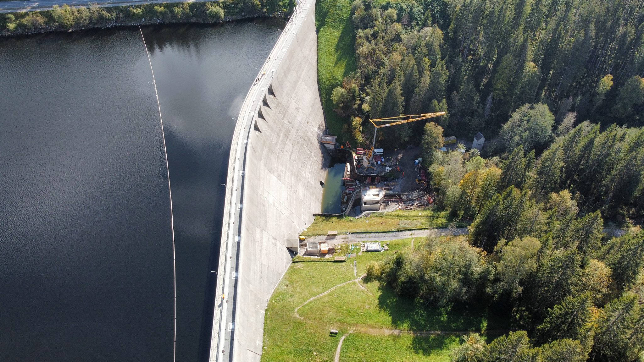 Staumauer am Schluchsee und höchste Brauerei Deutschlands. – naturradio.de